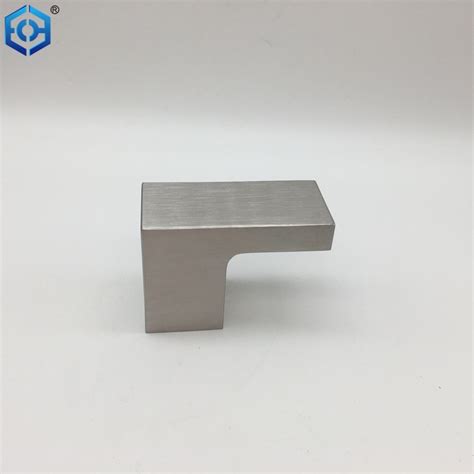 Solid Stainless Steel Bathroom Glass Door Handles Single Side Shower