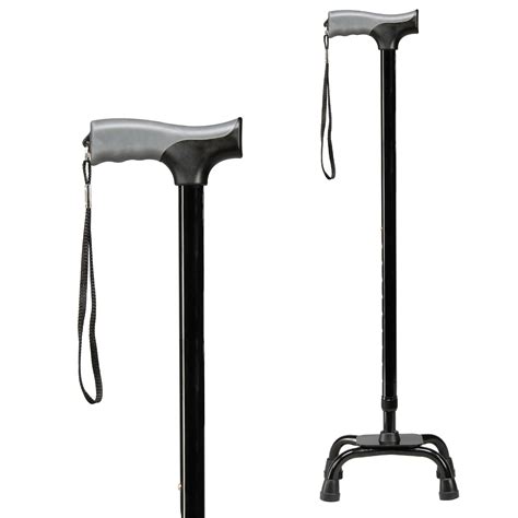 Quad Cane Base Quad Cane With Foam Grip Small And Large Base