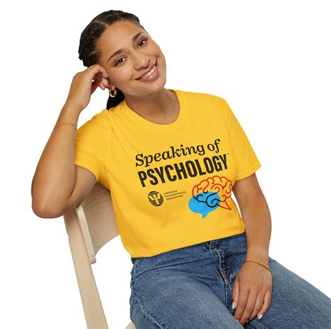 Speaking Of Psychology T Shirt Apa Merch Store