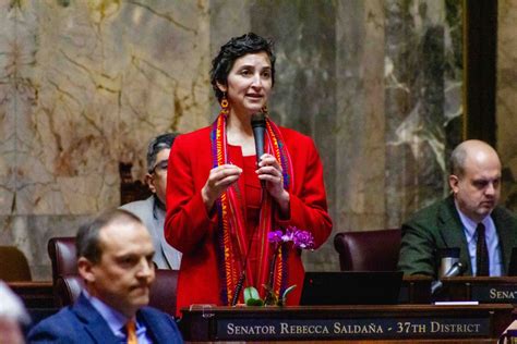 Wa State Sen Rebecca Saldaña Wont Seek Reelection • Washington State
