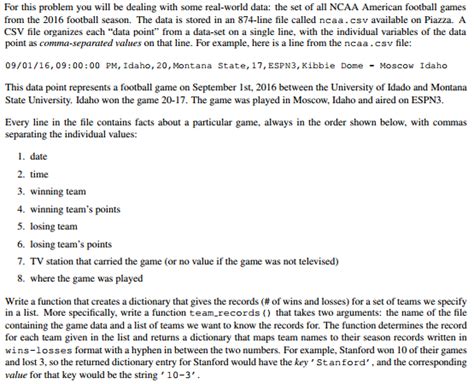 Solved For This Problem You Will Be Dealing With Some