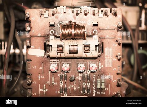 Vintage Circuit Board Hi Res Stock Photography And Images Alamy