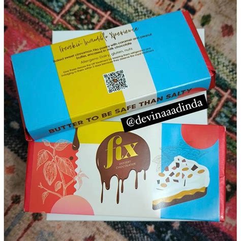Jual Fix Chocolate Dubai Original From Dubai Jastipbyadinda Shopee
