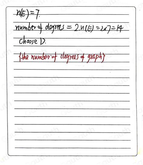 Solved Diagram 3 Shows Loop And Multiple Edges Graph Determine The Number Of Edges E And The