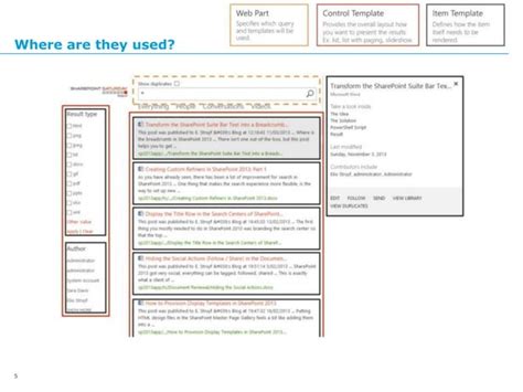 Sharepoint Display Templates Pptx