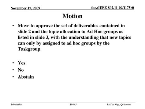 Proposed Scope For Tgac Ad Hoc Groups Ppt Download