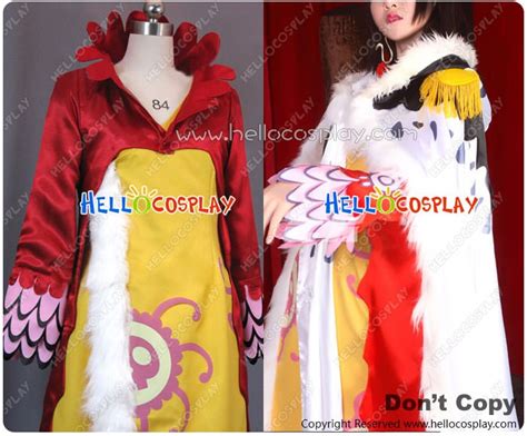 One Piece Cosplay Pirate Empress Boa Hancock Costume