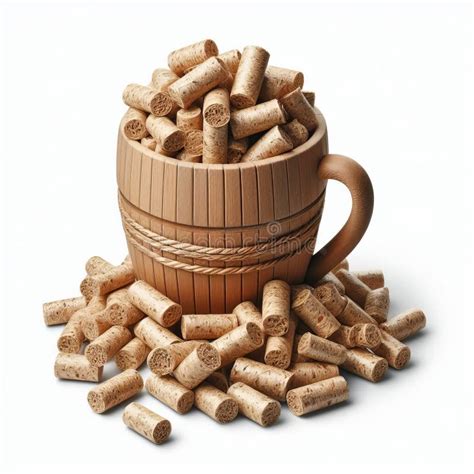 Wood Pellets Compressed Biomass Pellets Made From Wood Rsidues Stock