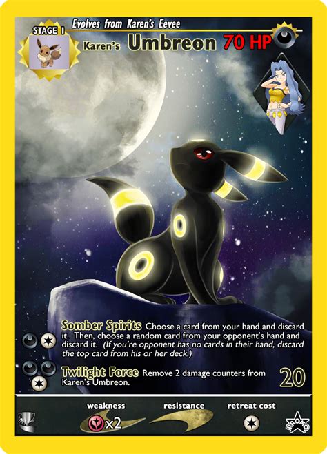 Karens Umbreon Full Art By Trisska On Deviantart
