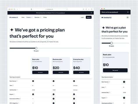 Pricing Table — Untitled Ui By Jordan Hughes® On Dribbble