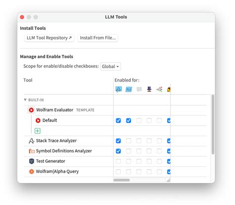 Feature Llm Tool Configuration Ui · Issue 333 · Wolframresearchchatbook · Github