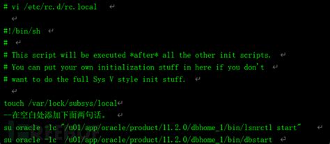 运维日记 linux下oracle开机自启动 freebuf网络安全行业门户