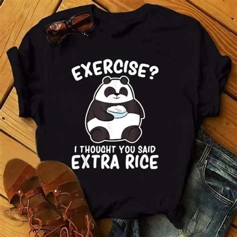 Badu Bg Модни анимационни дрехи с панда тениска с графичен принт ежедневна тениска с кръгло