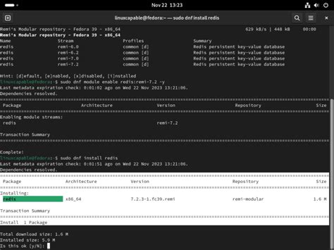 How To Install Redis On Fedora Or LinuxCapable