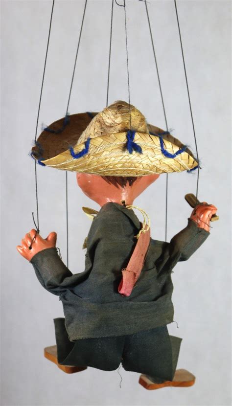 Proantic Mariachi Puppet Mexico 20th Century