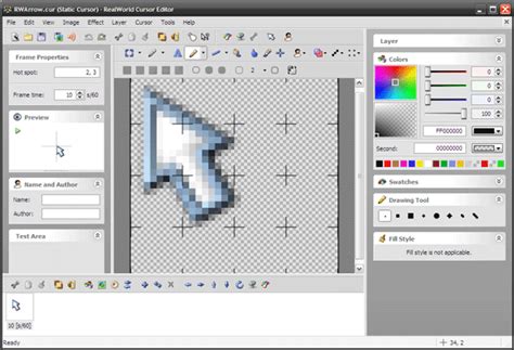 Make Yourself A Custom Mouse Cursor With RealWorld Cursor Editor