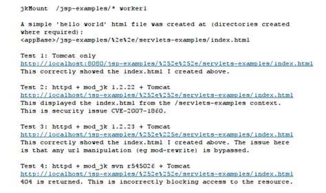 CVE 2007 1860 Mod Jk Double Decoding Free Exercise