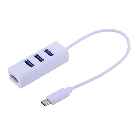 Portable Usb C Type C Male To Usb Ports Female Hub Adapter Alexnld Com