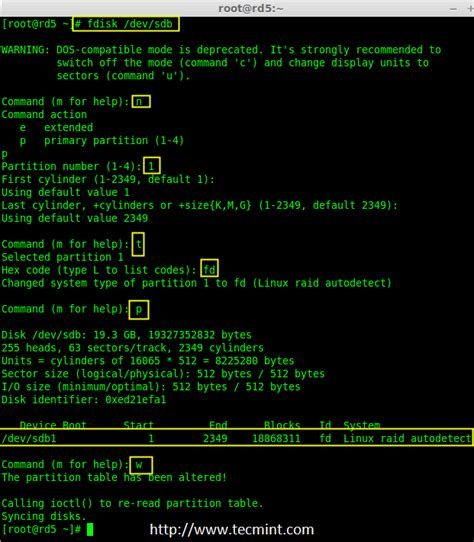 Creating RAID Striping With Distributed Parity In Linux Part