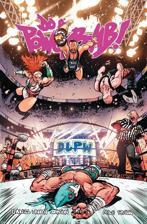 Do A Powerbomb 1 Image Variant Cover Art By Daniel Warren Johnson