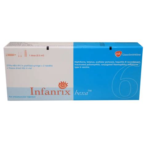 Infanrix Hexa Pfs 1 Ml At ₹ 2599piece In Mumbai Id 23173596533