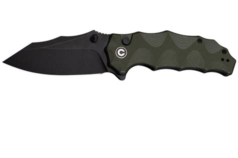 Civivi Natterjack C24028 1 Blackwashed 14c28n Green G10 Navaja