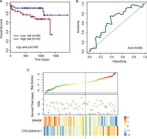 a long non coding rna expression signature to predict survival of
