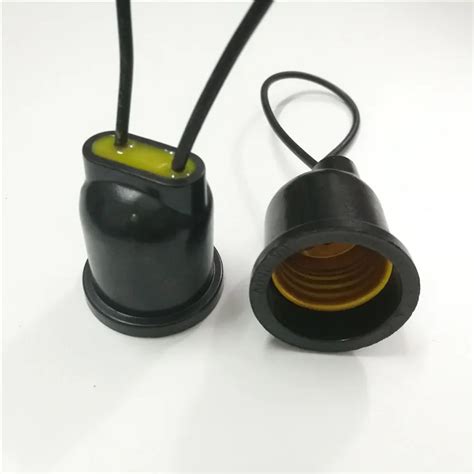 Outdoor Waterproof Bakelite E27 Holder Socket Led Bulb Screw Lampholder