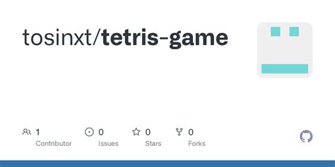 Github Tosinxttetris Game