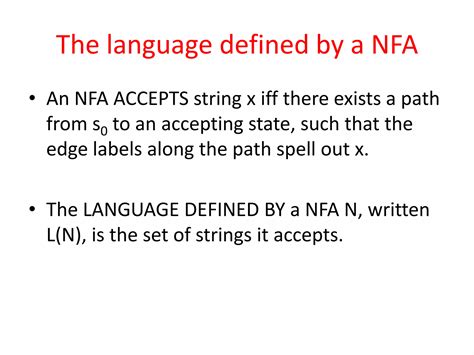 Finite Automata For Lexical Analysis Pptx