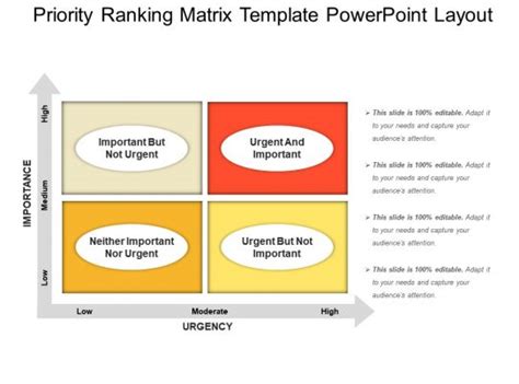 Matrix Template Slide Team