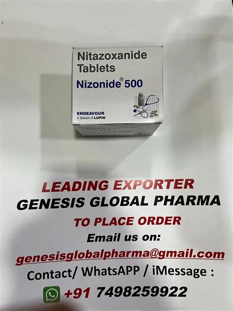 500mg Nitazoxanide Nizonide Tablet At Rs 150stripe In Nagpur Id