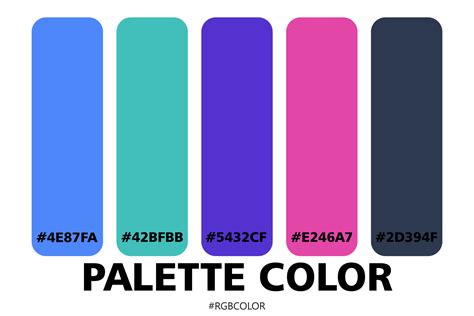 A Collection Of Accurately Color Palettes With Codes Perfect For Use By Illustrators 13935152