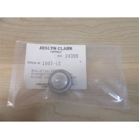 Joslyn Clark Sylvania 100t Lc Lens Cap New No Box