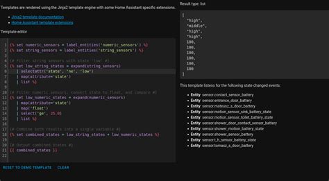 Template To List Sensors With State Low Or