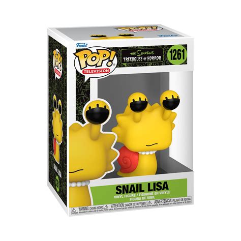 Funko Pop 1261 Tv Simpsons S9 Snail Lisa Simpson The Simpsons