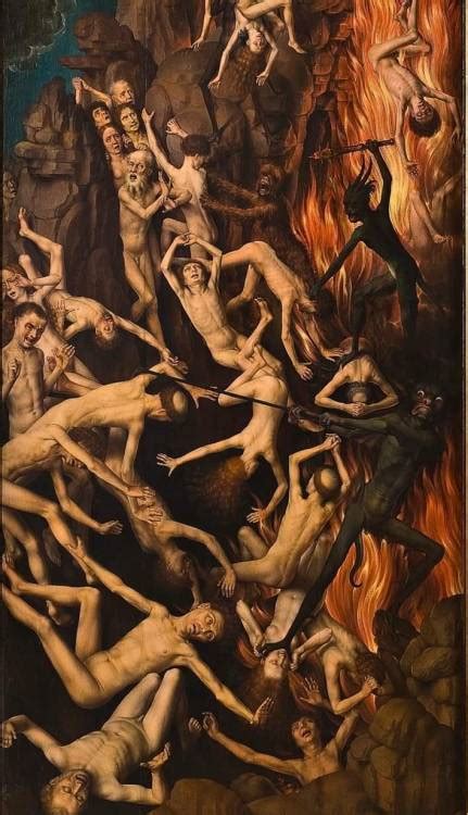 The Last Judgment Triptych Casting The Damned Int Tumbex