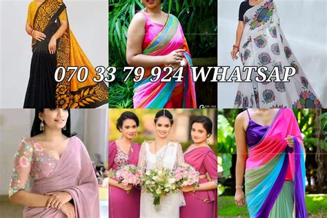 සාරි හා ඔසරි අදින කාන්තාවන්ට Sarees For Women