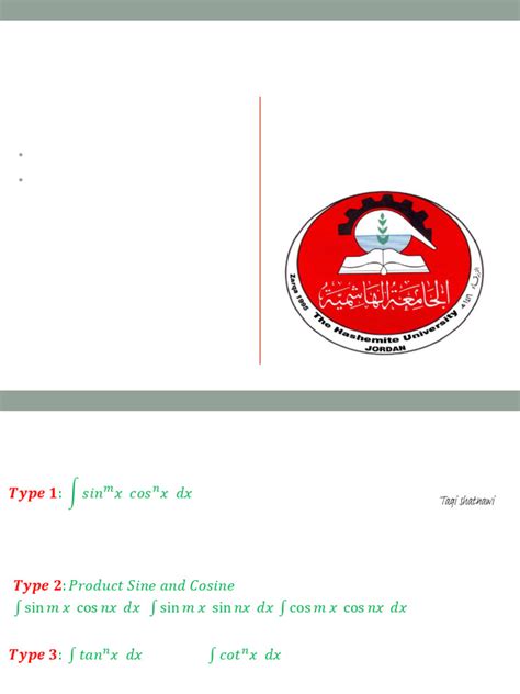 lecture 3 trigonometric integrals part2 compressed pdf trigonometric functions geometry