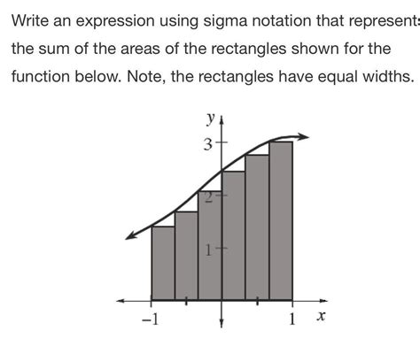 Solved Write An Expression Using Sigma Notation That Chegg