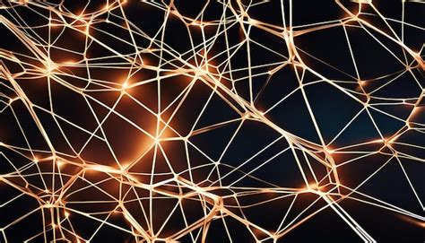 Abstract Network Pattern Premium Ai Generated Image
