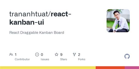 Github Trananhtuatreact Kanban Ui React Draggable Kanban Board