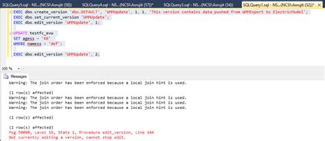 Sql Error Not Currently Editing A Version Canno Esri Community