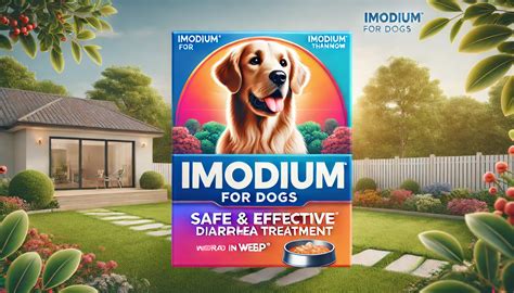 Imodium For Dogs A Comprehensive Guide