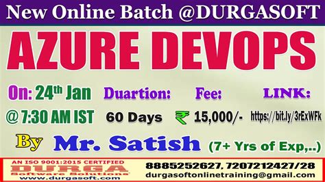 Azure Devops Online Training Durgasoft Youtube