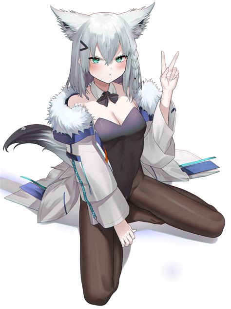 Shirakami Fubuki Hololive Drawn By Eredhen Danbooru