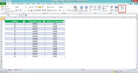 How To Make A Table In Excel Compute Expert
