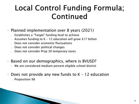 Ppt Local Control Funding Formula And Local Control Accountability