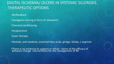 Current Advancements In Scleroderma Treatment Pptx