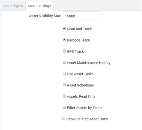assets field squared documentation
